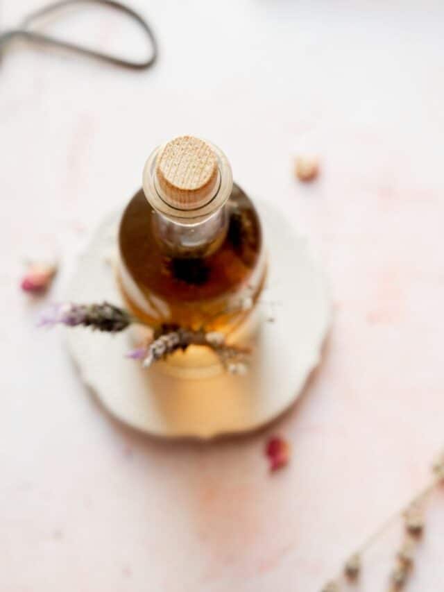 Homemade lavender vanilla honey lollipops