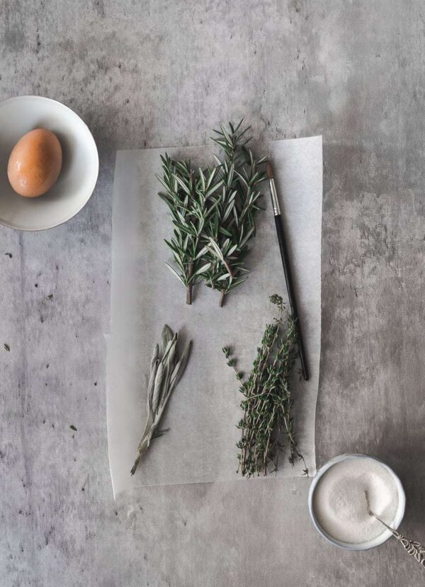Candied Herbs For An Elegant Garnish - Frolic & Fare