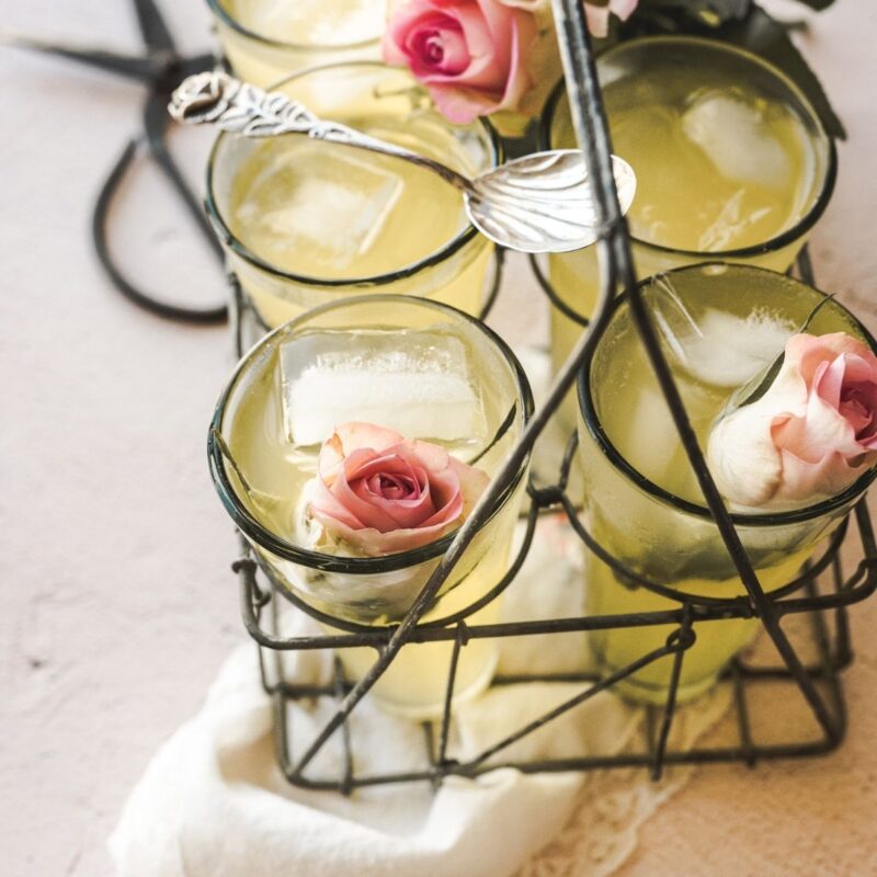 Rose Water Lemonade - Frolic & Fare