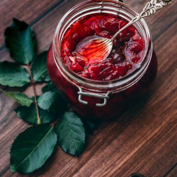 How to make wild rose petal jam - Frolic and Fare