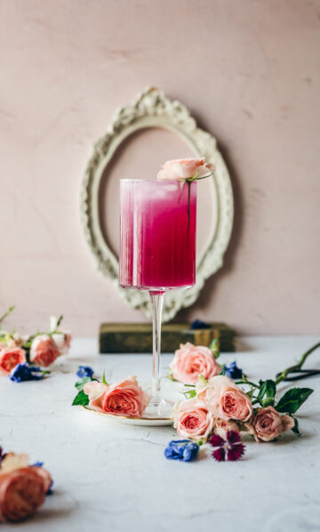 Butterfly Pea Flower Cocktail - Frolic & Fare