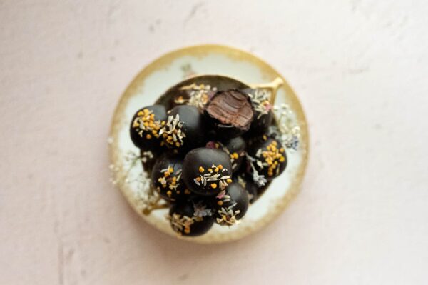 Creamy Lavender Chocolate Truffles - Frolic & Fare