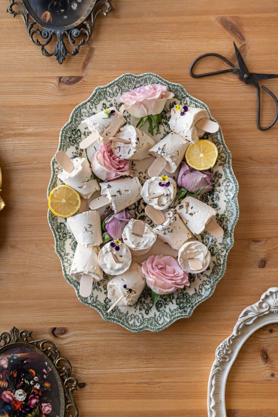 Lavender Lemon Ice Cream - Frolic & Fare