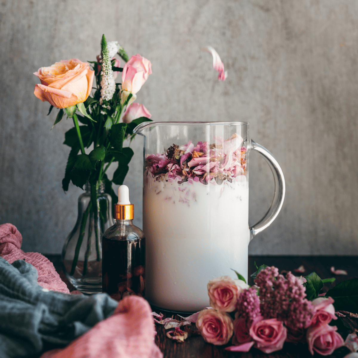 How To Make Floral Infused Milk - Frolic & Fare