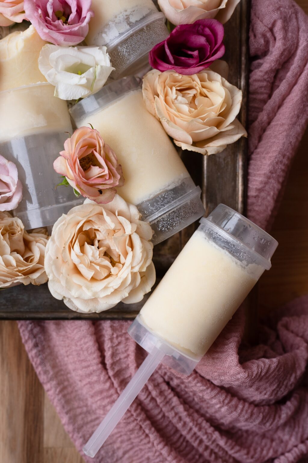 Creamy Mango Push Pops - Frolic & Fare