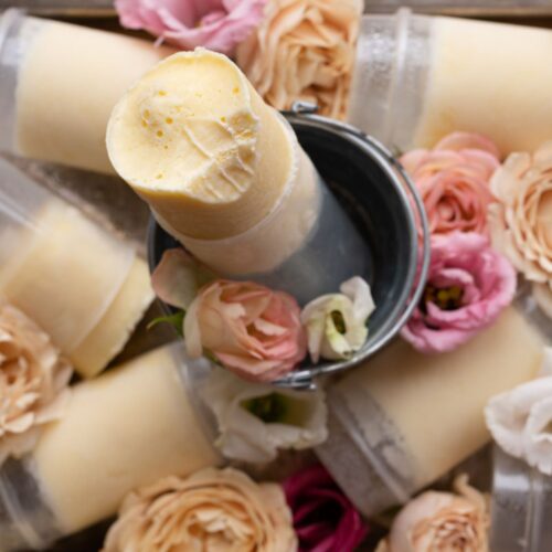 Creamy Mango Push Pops - Frolic & Fare