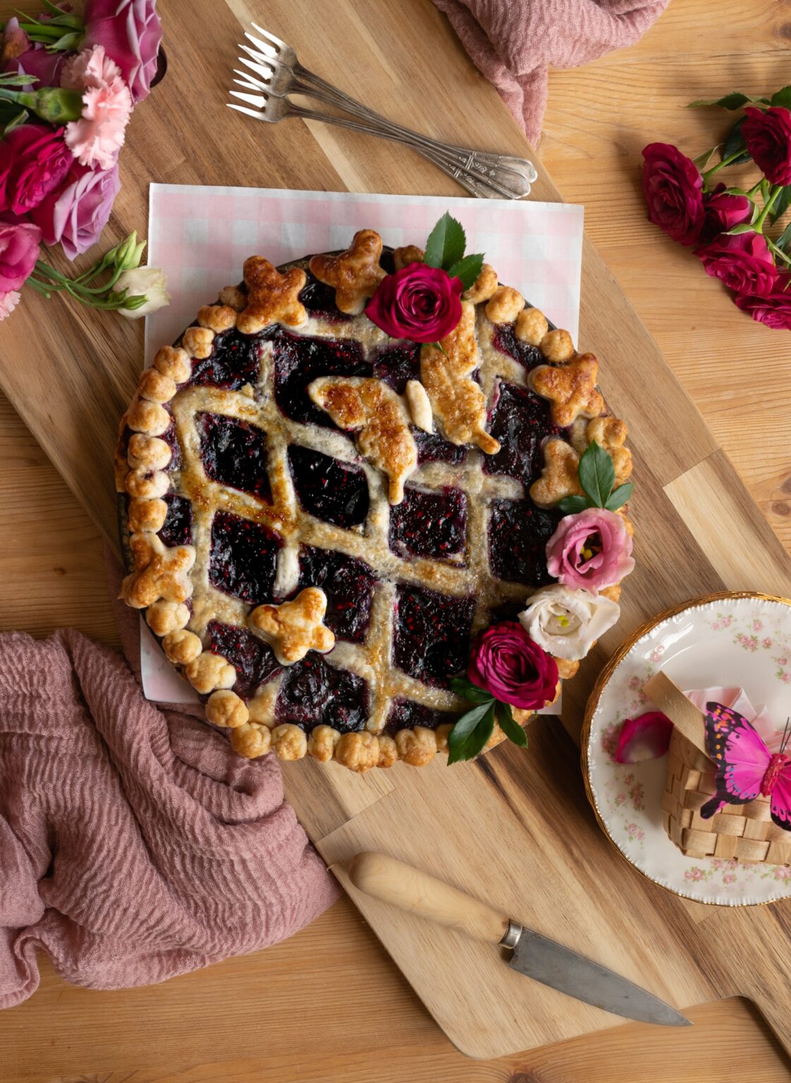 Triple Berry Pie - Frolic & Fare
