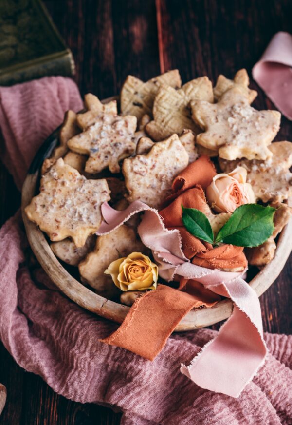 Maple Bacon Shortbread Cookies - Frolic & Fare