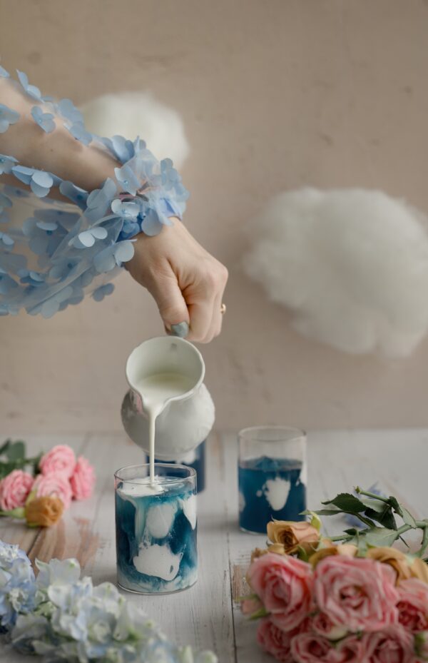 Butterfly Pea Flower Latte - Frolic & Fare