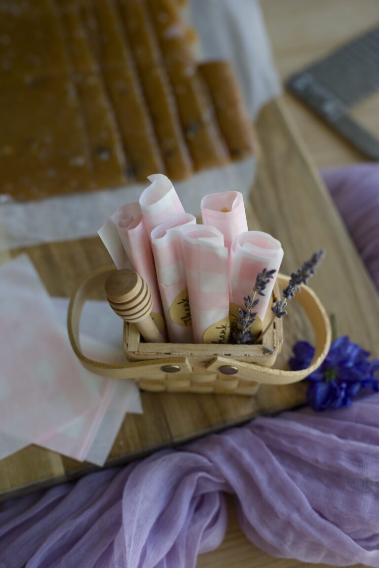 Lavender Honey Caramels - Frolic & Fare